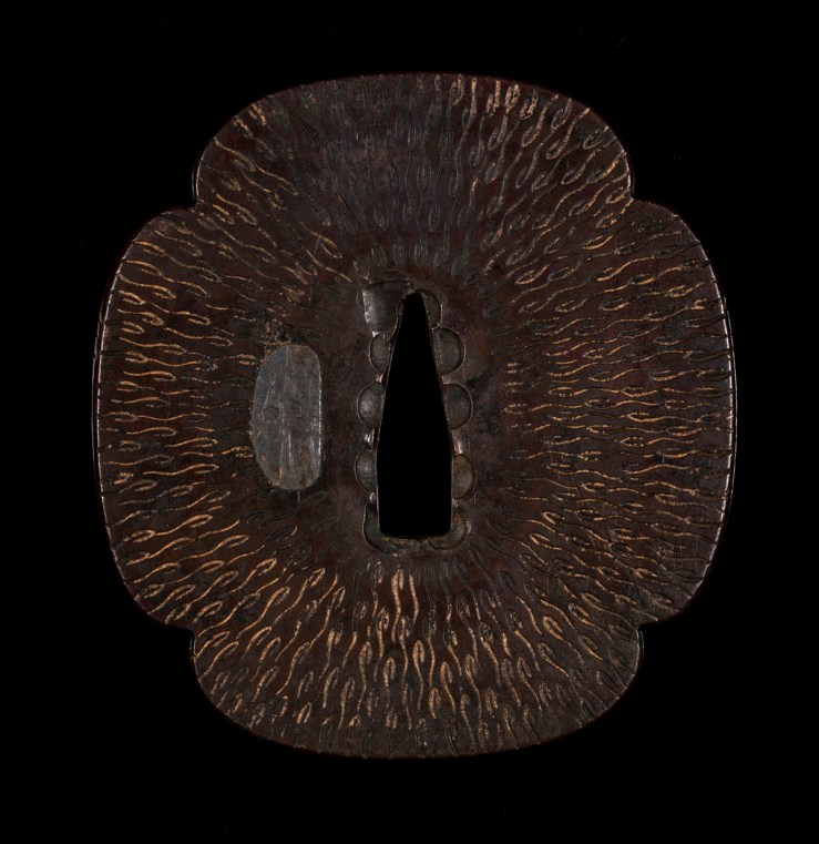 Stamped Ko-Kinko Tsuba – Tsuba Kansho